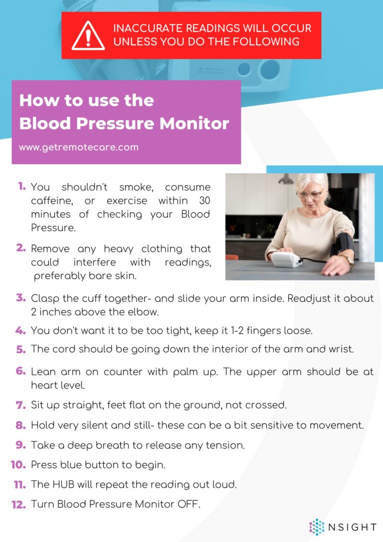 Blood Pressure Monitor – Nsight